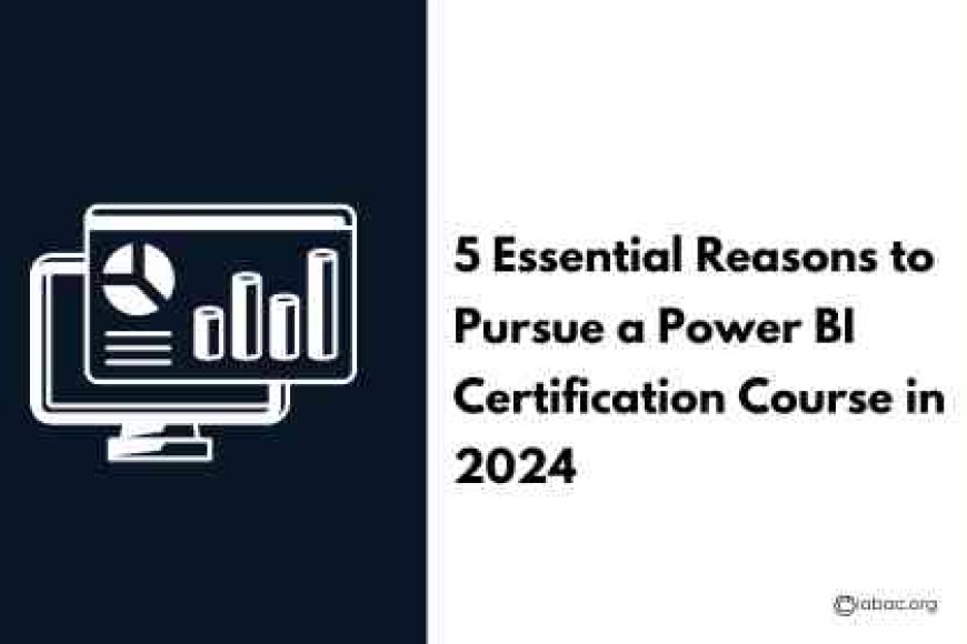 5 Reasons for Power BI Certification Course in 2024 - IABAC