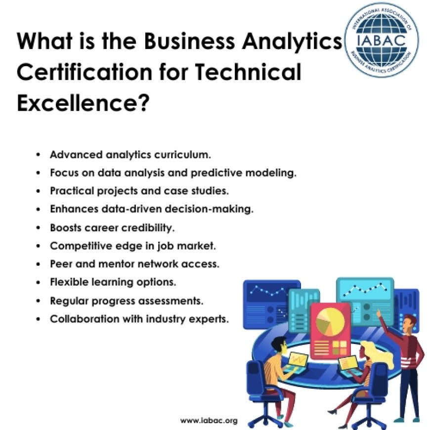 Business Analytics Certification for Tech Excellence - IABAC
