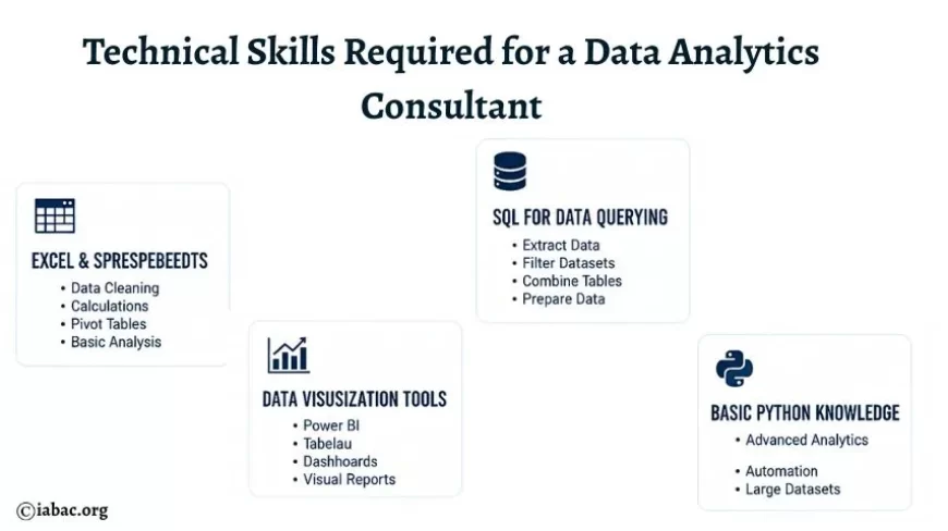 Skills Needed for a Data Analytics Consultant - IABAC