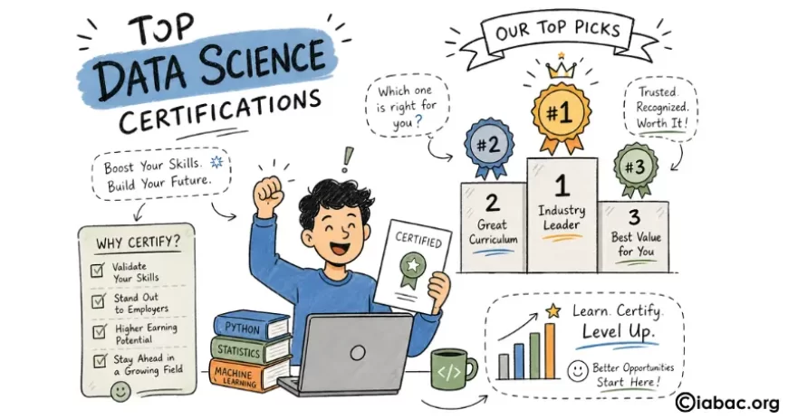 Top Data Science Certifications Ranked for 2026 - IABAC